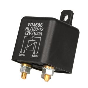 Jual 12/24V 100/200A Universal Battery Switch Relay Start 4 Pin Dual ...
