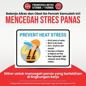 Jual Stiker Prevent Heat Stress / Stiker untuk mencegah stres panas di ...