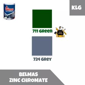 Jual Belmas Zinc Chromate 5 Kg Cat Dasar Primer Besi Anti Karat ...