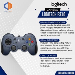 Jual LOGITECH F310 Gamepad / joystick / original / garansi 1 tahun - Jakarta Barat - Delta Saga ...