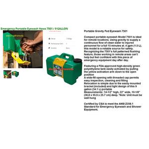 Jual Emergency Portable Eyewash Haws 7501 Best - Kota Surabaya ...