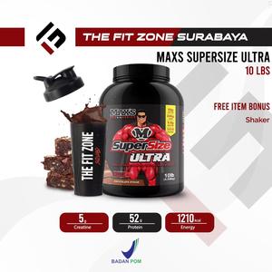 Jual Maxs Supersize Ultra 10 Lbs Max's Gainer Mass Super Size - Kota ...