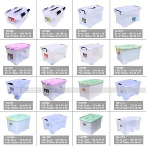 Jual Storage Box Multifungsi Box Container 52 L Transparan Potongan ...