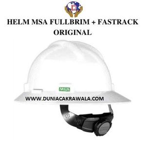 Jual HELM PROYEK MSA FULLBRIM INER FACETRACK / HELM MSA ORIGINAL PUTIH ...