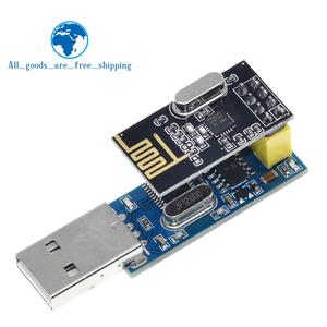 Jual TZT Baru CH340T USB Ke Port Seri Adaptor Papan + 2.4G NRF24L01 ...