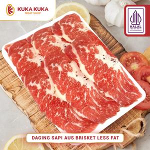Jual Daging Sapi AUS Brisket Less Fat / Rendah Lemak Beef Slice - 250 ...