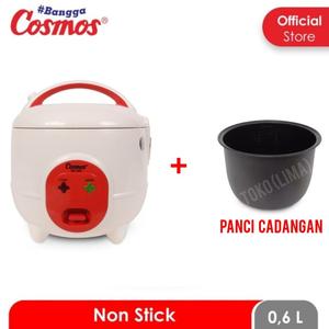 Jual RICE COOKER MINI COSMOS CRJ 1001 N 0,6 LITER MAGIC COM COSMOS 1001 ...