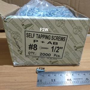 Jual DH2- SEKRUP TAPPING PAB 8X1/2" MOON LION SKRUP TAPPING SCREW PH ...