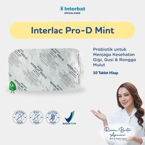 Jual AM- Interlac Pro-D Tablet Hisap Mint 1 Strip @10 Tablet ...