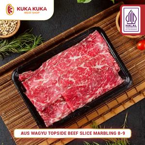 Jual AUS Wagyu Topside Beef Slice Marbling 8-9 250gr - Kota Tangerang ...