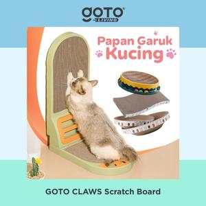Promo Goto Claws Papan Garukan Kucing Scratch Board Cakaran Hewan ...