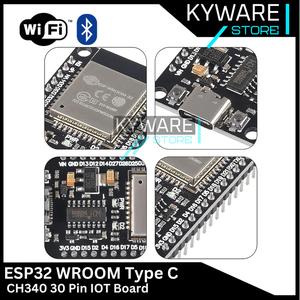 Jual Alls Esp32 Ch340 Type C Esp 32 Usb C Wroom Wifi Bluetooth Ble Iot ...