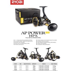 Jual RYOBI Ap Power SW Saltwater Power Handle Full Metal Reel Spinning ...