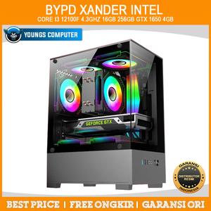 Promo BYPD XANDER PC Intel Core i3 12100F 16GB 256GB GTX 1650 4GB ...