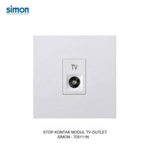 Jual SIMON STOP KONTAK MODUL TV OUTLET - Kota Denpasar - LISTRIKKITA ...