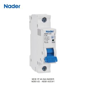 Jual NADER MCB 1P 4A 6kA - NDB1-63C4/1 - Kota Denpasar - LISTRIKKITA BALI | Tokopedia