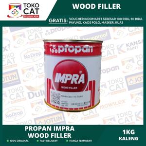 Jual PROPAN IMPRA WOOD FILLER / DEMPUL KAYU ( READY SEMUA WARNA) 1 ...