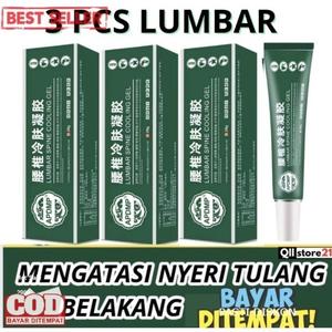 Jual SUPER HEMAT - Paket 3Pcs Lumbar Spine Cooling Gel Atasi Nyeri Tulang Syaraf Kejepit APDMP ...