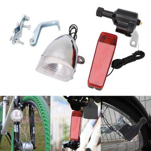 Jual QILEJVS Motorized Bike Bicycle Friction Dynamo Generator Head Tail ...