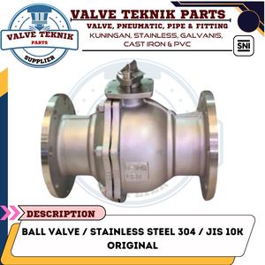 Jual BALL VALVE STAINLESS JIS 10K CF-8 8" inch / ORIGINAL - Jakarta ...