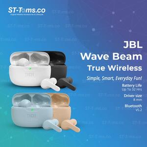 Jual JBL Wave Beam True Wireless TWS Customized EQ 32 Hours Battery ...