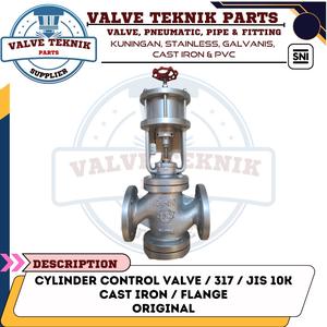 Jual CYLINDER CONTROL VALVE JIS 10K 317 CAST IRON 1-1/2" inch / FLANGE / ORIGINAL - Jakarta ...
