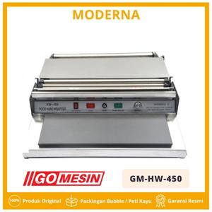 Jual MESIN PLASTIK WRAPPING HAND WRAPPER MACHINE GM-HW-450 GOMESIN ...