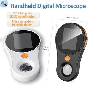 Jual 500X Magnification Digital Handheld Microscope Magnifier Portable ...