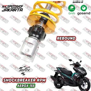 Jual BEST!! Shockbreaker RPM Rear Suspension Yamaha Aerox 155cc shock ...