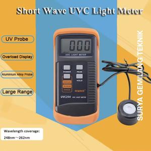 Jual UV C Meter UVC254 UVC Ultraviolet Detector Tester UVC-254 Light ...