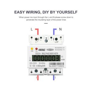 Jual [ API ] - (100A) 1-PHASE ENERGY KWH METER 10(100)A (READING KWH ...
