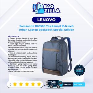 Jual Lenovo Samsonite B6350S Tas Ransel 15.6 inch Urban Laptop Backpack ...