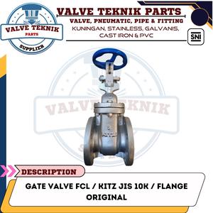 Jual GATE VALVE FCL KITZ JIS 10K CAST IRON 8" inch / FLANGE /ORIGINAL - Jakarta Barat - VALVE ...