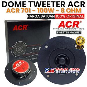 Jual TWITTER ACR 701 MAGNET SUPER POLYMIDE DOME TWEETER ACR HIGH HI ...