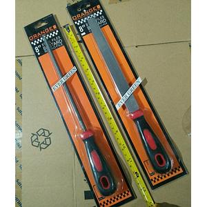 Jual KIKIR Besi model BULAT 8" in (20 cm) pakai Gagang Karet ... sedia ...