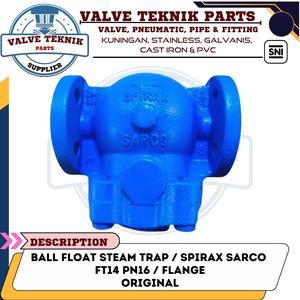 Jual BALL FLOAT STEAM TRAP FLANGE PN16 SPIRAX SARCO FT14 1" inch ...