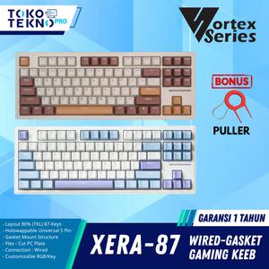 Jual PTR VortexSeries Xera87 / Xera-87 Wireless Mechanical TKL Gaming Keyboard - Kota Medan ...