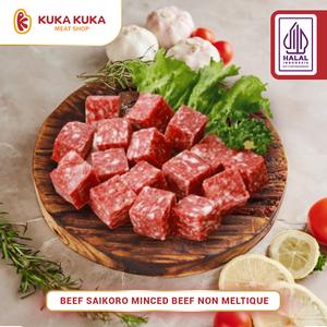 Jual Beef Saikoro Minced Beef NON MELTIQUE 250gr / 500gr / 1 Kg - 500GR ...