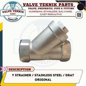 Jual Y STRAINER STAINLESS 3" inch / DRAT - Jakarta Barat - VALVE TEKNIK ...