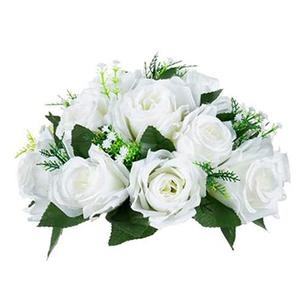 Jual 15 Buah Buket Pernikahan Bola Bunga Sutra Simulasi Dekorasi ...