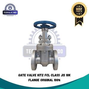 Jual GATE VALVE FCL KITZ 3" INCH CLASS JIS 10K CAST IRON ORIGINAL - Jakarta Barat - TechValve ...