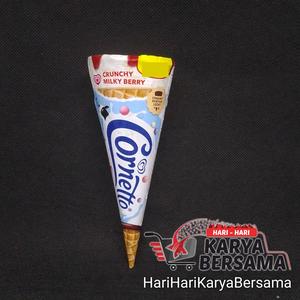 Jual WALL'S ICE CREAM CORNETTO CRUNCHY MILKY BERRY 80ML - Kota Medan ...