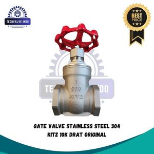 Jual GATE VALVE KITZ 1 1/4" INCH / DN32 10K DRAT SCS13 ORIGINAL ...