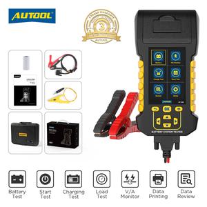 Jual AUTOOL BT880 Penguji Baterai Mobil dengan Printer 8 ~ 30V DC Uji Beban Uji Daya ...