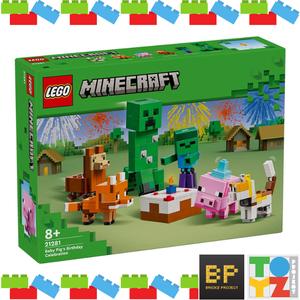 Jual Lego 21281 Minecraft - Baby Pig's Birthday Celebration - Jakarta ...