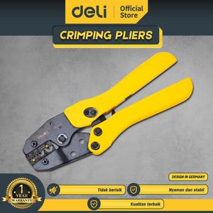 Promo Deli Terminal Crimper / Tang Crimping Metal 6 Ukuran Pegangan ...