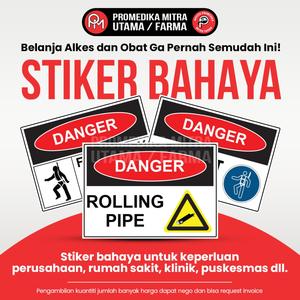 Jual Stiker bahaya / Sticker safety / Stiker keselamatan kerja - Fire ...