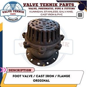 Jual FOOT VALVE CAST IRON FLANGE 6" inch / ORIGINAL - Jakarta Barat ...