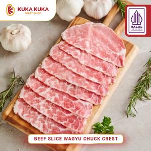 Jual Daging Sapi Wagyu Chuck Crest Beef Slice FRESH CUT! - 250 Gr ...