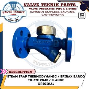 Jual STEAM TRAP THERMODYNAMIC SPIRAX SARCO TD-32F 3/4" inch / FLANGE ...